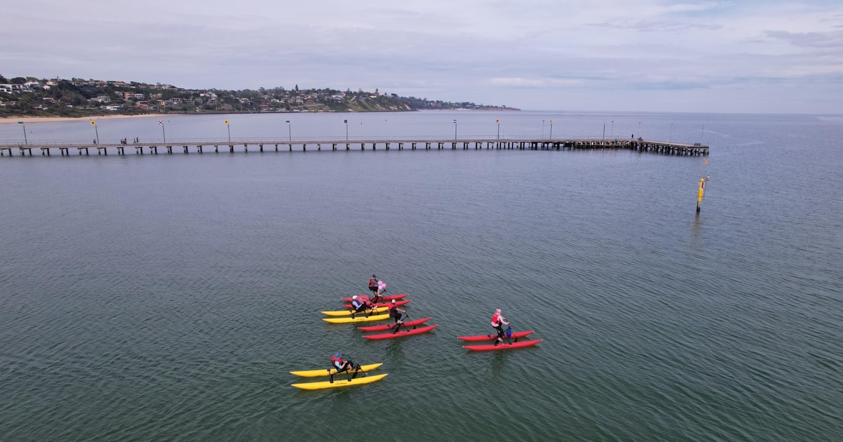 Frankston: Port Phillip Bay Water Bike Tour | GetYourGuide