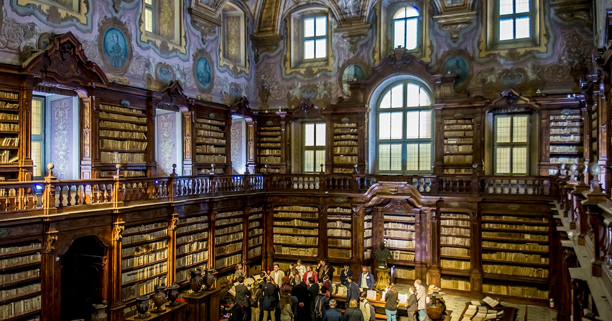 Naples: Historic Libraries Walking Tour & Palazzo Reale | GetYourGuide