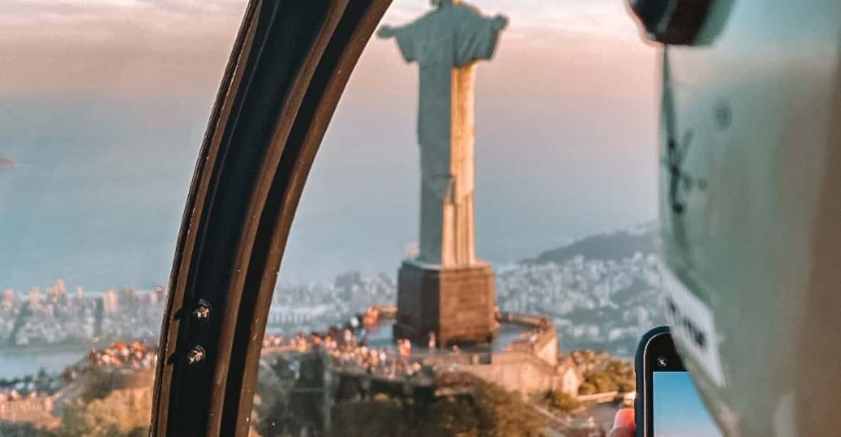 Rio De Janeiro : Private Helicopter Tour Christ the Redeemer | GetYourGuide