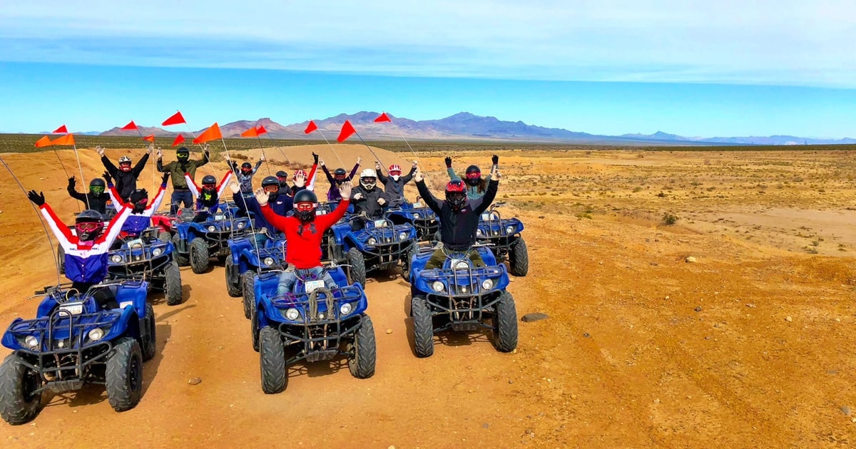 Las Vegas: Mojave Desert ATV Tour with Pick-up | GetYourGuide