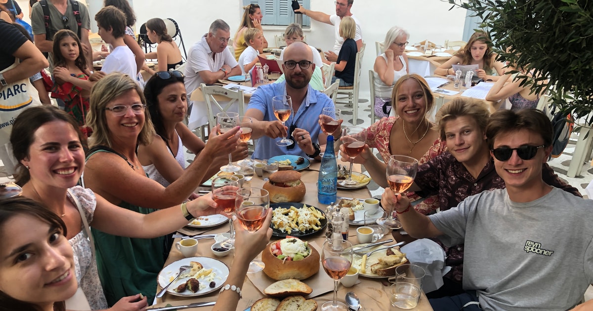 Naxos: Naxos Town Food Tour with Included Tastings and Wine | GetYourGuide