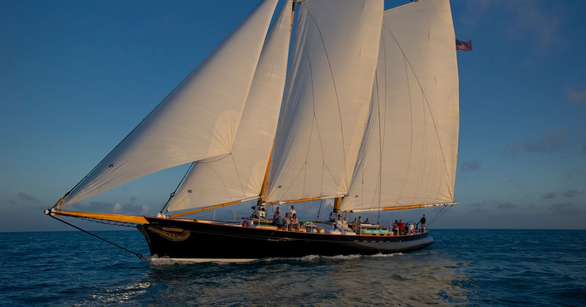 Key West: Schooner Full Moon Night Sail with Snacks & Drinks | GetYourGuide
