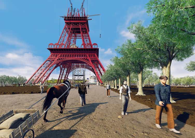 Paris: Eiffel Tower Virtual Reality Guided Tour in 1889 | GetYourGuide