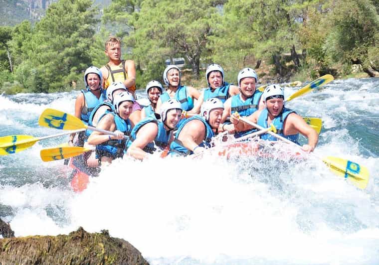 Alanya&Side: Köprülü Canyoning, Whitewater Rafting, Zip-line | GetYourGuide