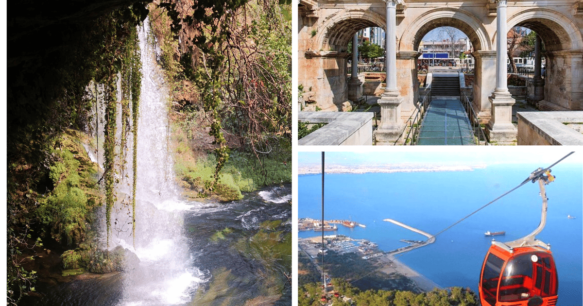 Antalya Old City, Cable Car, Lara Waterfalls & Boat Trip | GetYourGuide