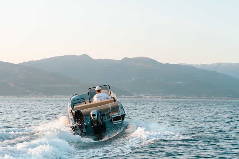 Santorini: Motorised Boat Full-Day or 5-Hour Rental | GetYourGuide