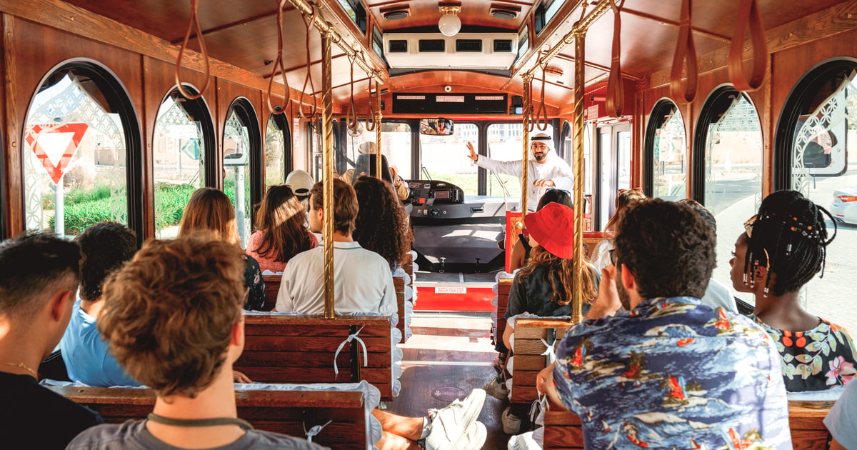 Dubai: Emirati Hospitality Trolley Tour with Breakfast | GetYourGuide