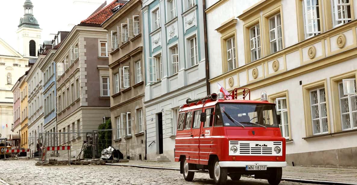 Warsaw: Classic Highlights Private Tour by Vintage Car | GetYourGuide