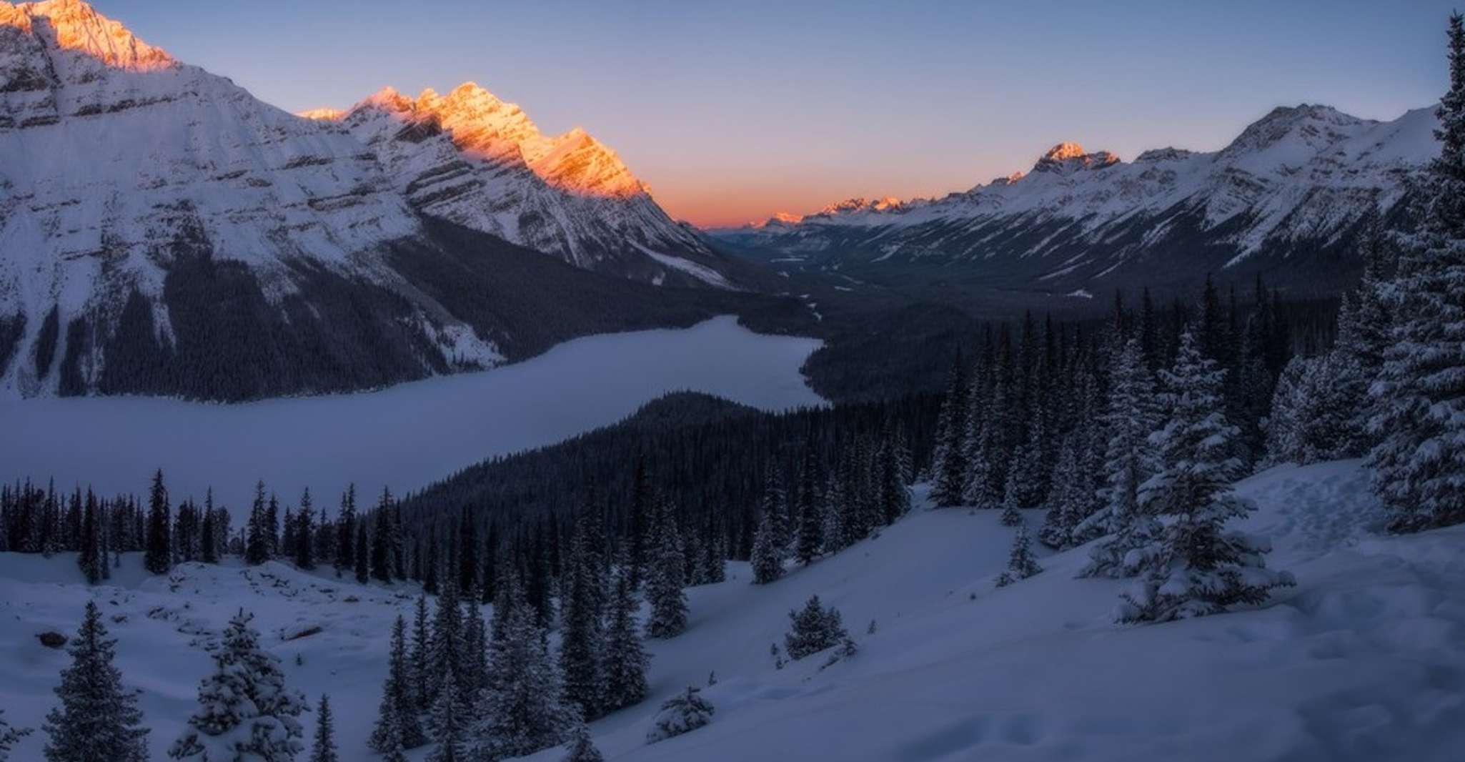 From Banff, Icefields Parkway & Abraham Lake Ice Bubbles - Banff, Canada
