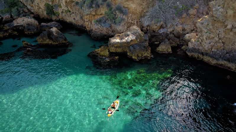 Nerja: Free Kayak Route along the cliffs of Nerja and Maro | GetYourGuide