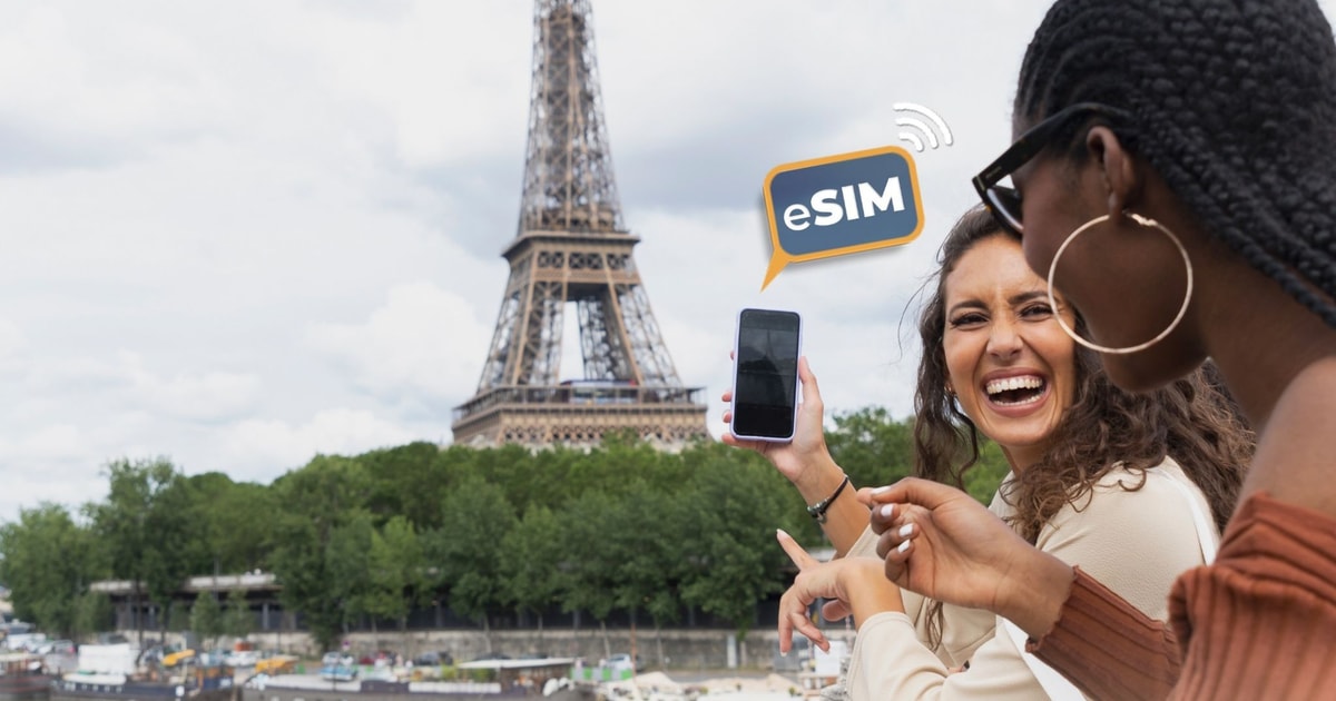 Paris&Fransa: eSIM Mobil Veri ile Sınırsız AB İnterneti | GetYourGuide