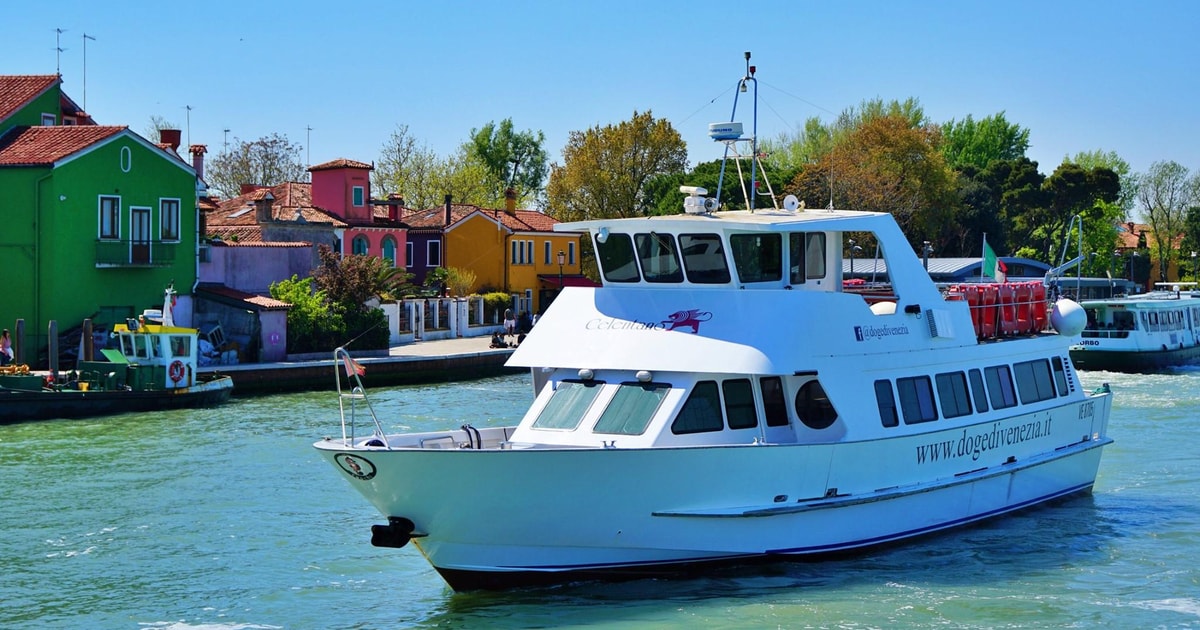 Murano, Burano, Torcello boat tour from Canal Giudecca | GetYourGuide
