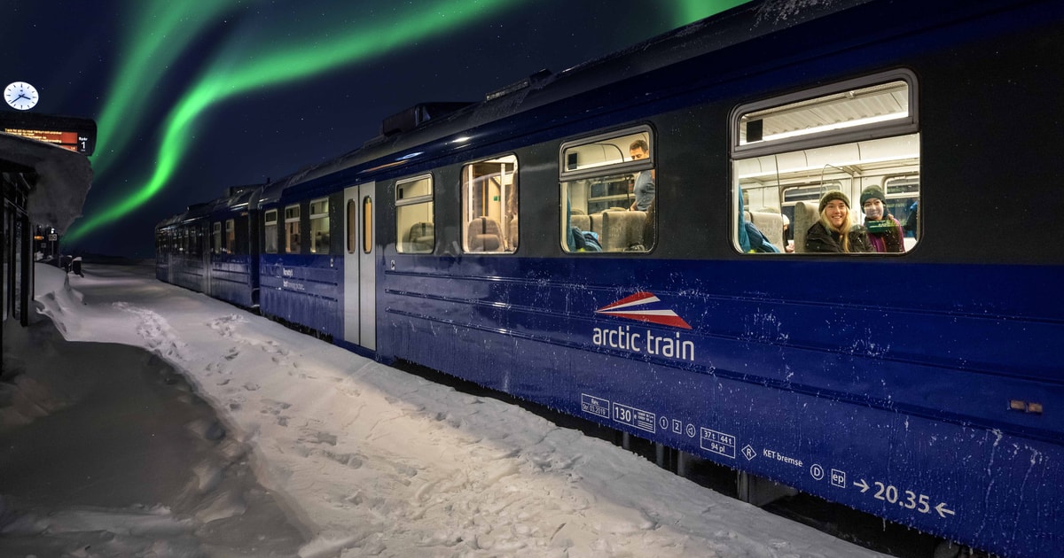 From Narvik: The Northern Lights Arctic Train Guided Tour | GetYourGuide