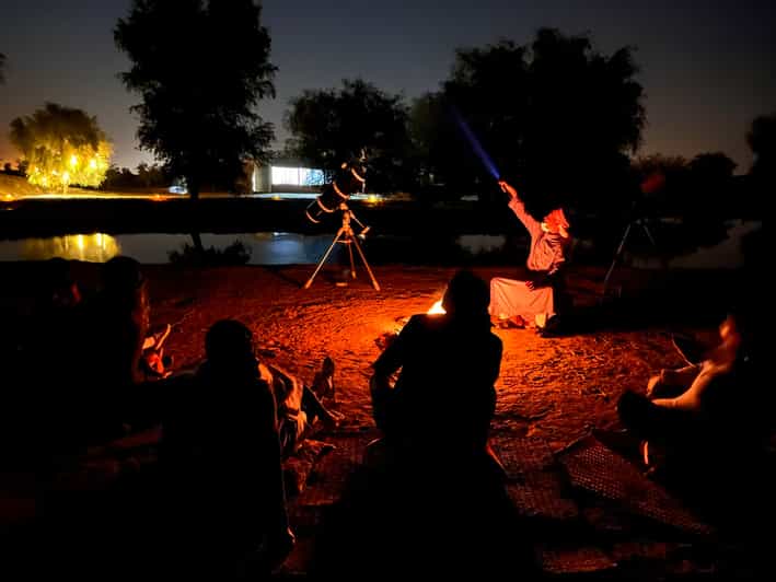 Dubai: Evening Camel Safari & Bedouin Dinner at Al Marmoom | GetYourGuide