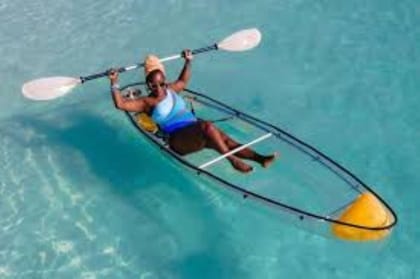 Zanzibar: Guided Sea Transparent Kayak | GetYourGuide