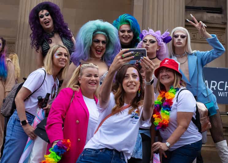 Liverpool: FunnyBoyz Extravagant Drag Queen Party with Drink | GetYourGuide