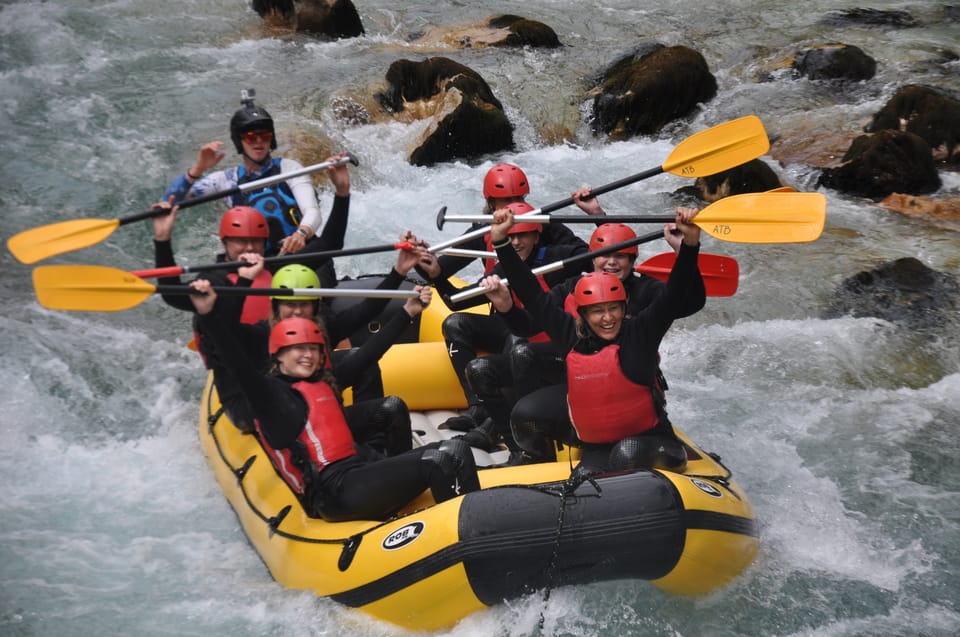 Bovec: Rafting Adventure On Soča River with Hotel Transfers | GetYourGuide