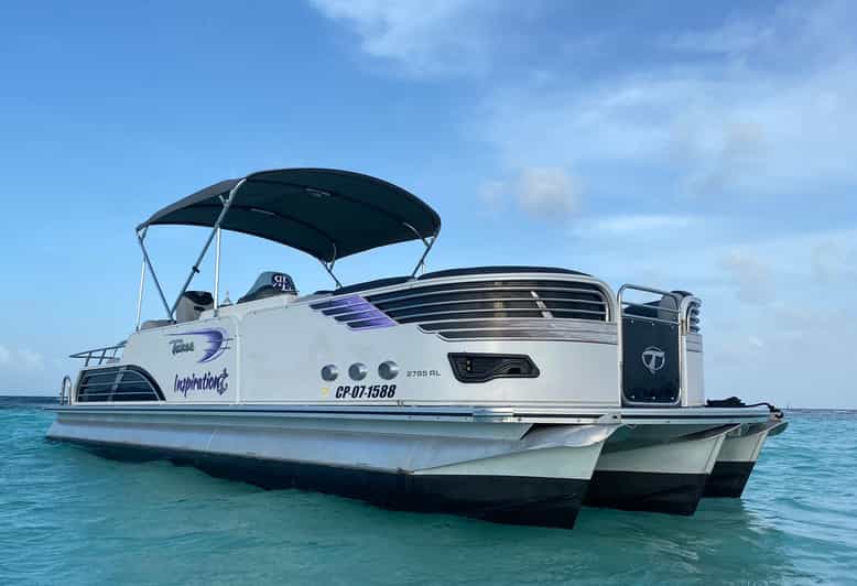 San Andrés: Island Pontoon Boat Tour | GetYourGuide