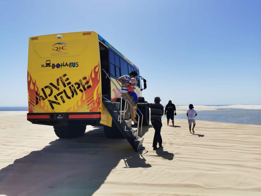 From Doha: Monster Bus Desert Tour | GetYourGuide
