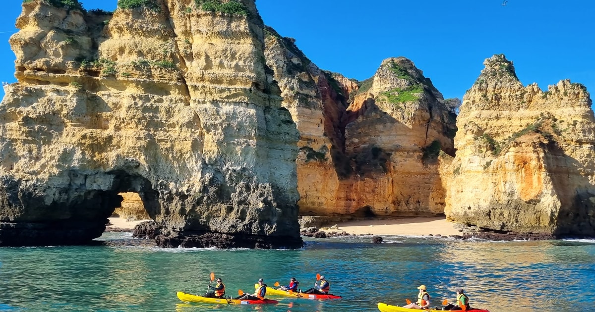 From Lagos: Kayak Experience in Ponta da Piedade | GetYourGuide