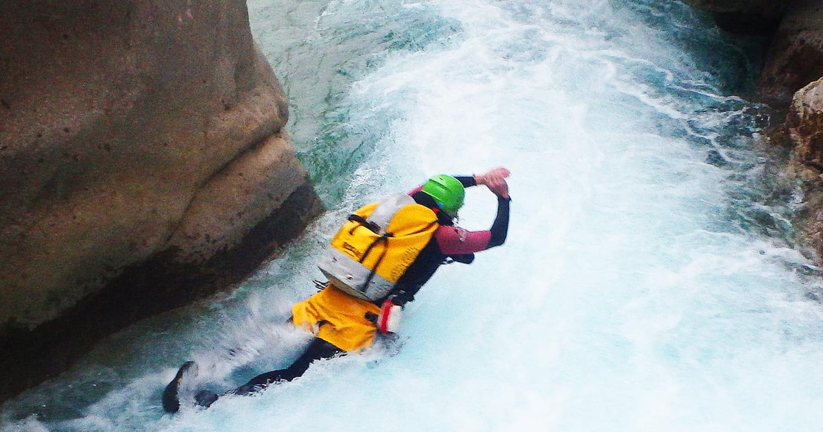 Alicante: Estret de les Penyes Ravine Canyoning Tour | GetYourGuide