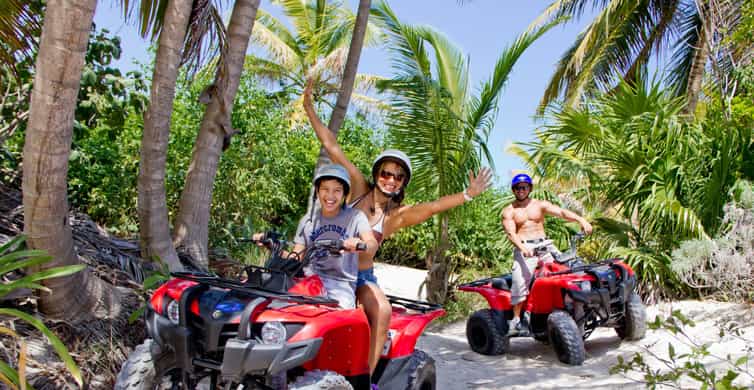 From Cancún: ATV Jungle Trail Adventure and Beach Club | GetYourGuide