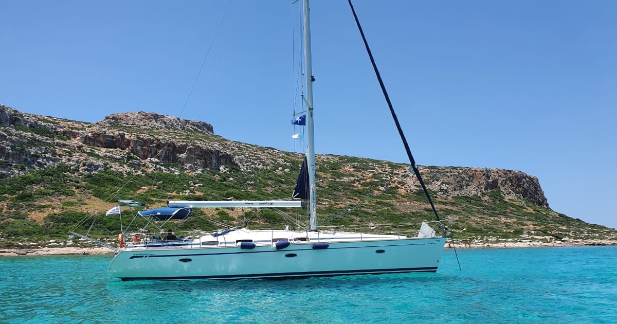Crete: Sailing Cruise to Balos & Gramvousa with Lunch | GetYourGuide
