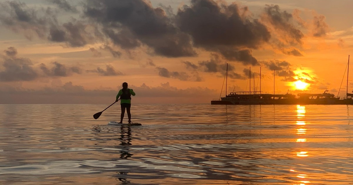 Cancun: Sunrise/Sunset Stand-Up Paddleboarding Tour | GetYourGuide