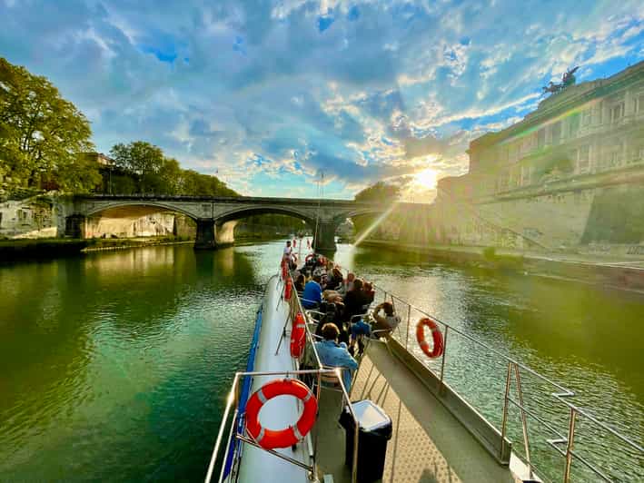 Rome: Exclusive Cruise on the Tiber with Panoramic Views | GetYourGuide