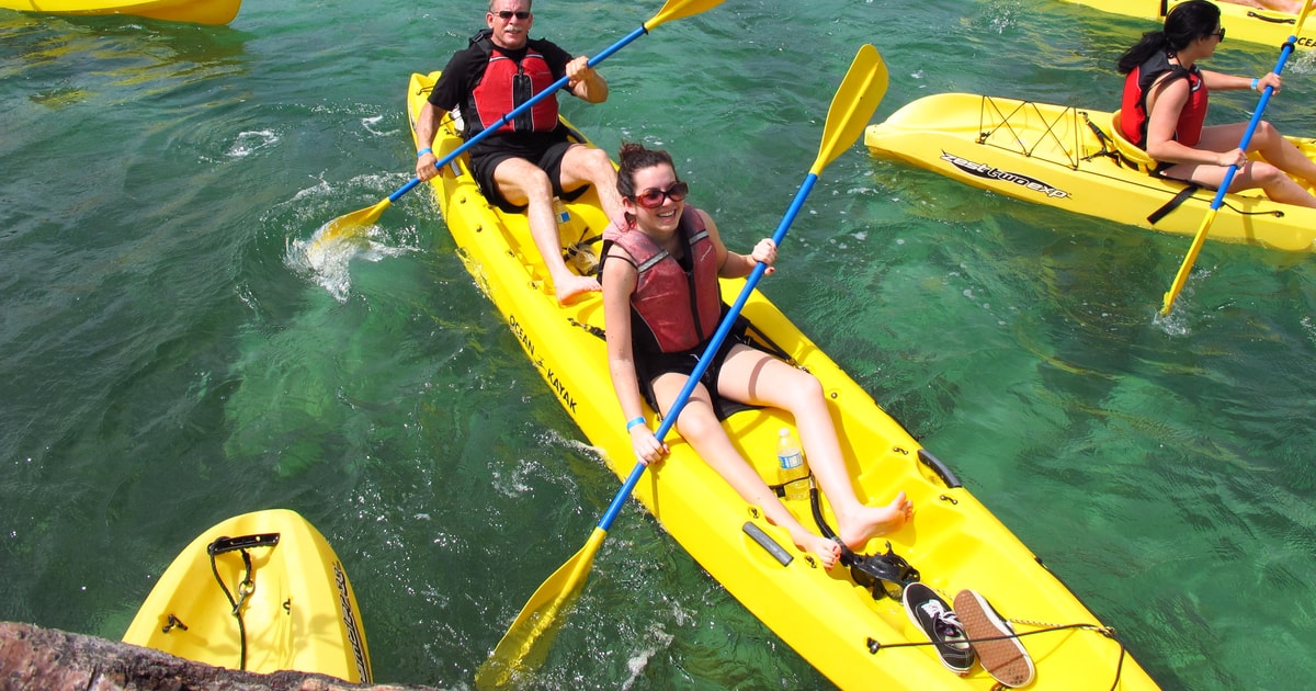 St. Thomas Excursión en kayak por los manglares, a pie y con tubo, con ...
