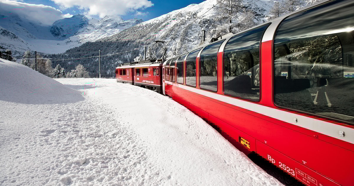 Da Como: Viaggio a St. Moritz e Tirano con il Bernina Express ...