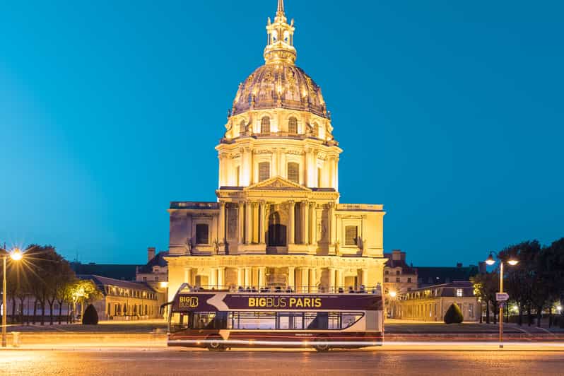 Paris: Big Bus Panoramic Night Tour | GetYourGuide