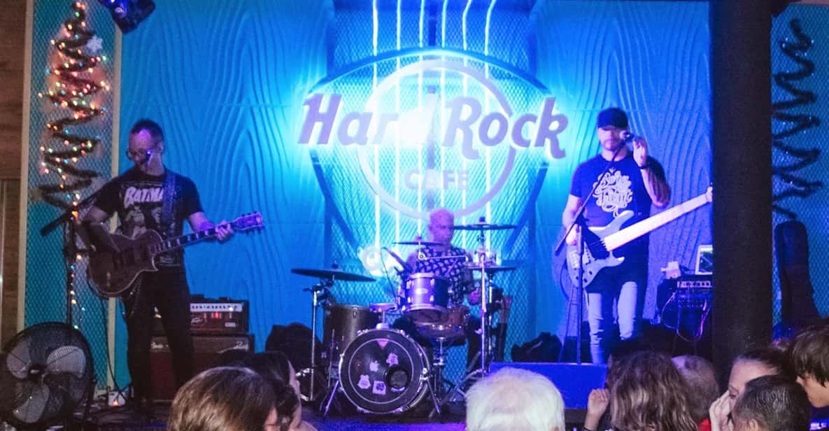 Cancún: Nighttime Party Bus Tour and Music at Hard Rock Cafe | GetYourGuide