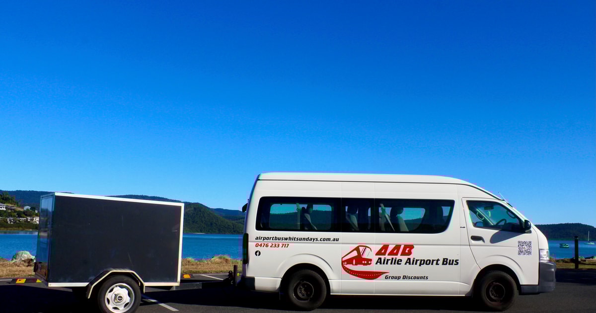 Airlie Beach: Autobús privado desde/hasta el aeropuerto de Whitsunday ...