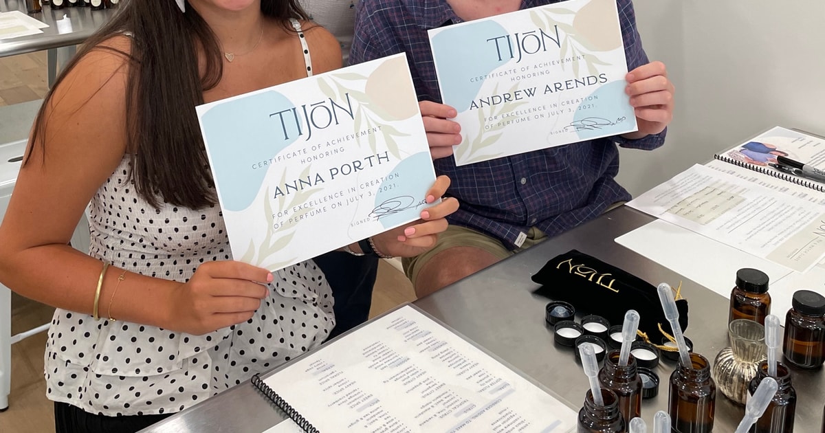 Charleston: Custom Perfume or Cologne Making Experience | GetYourGuide