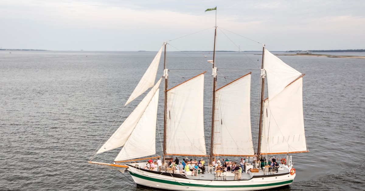 Charleston: Schooner Sailing Experience & Dolphin Watch | GetYourGuide