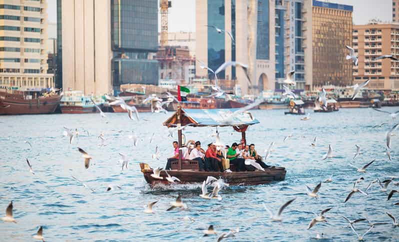 Dubai: City Tour with Al Marmoom Desert Dinner and Show | GetYourGuide