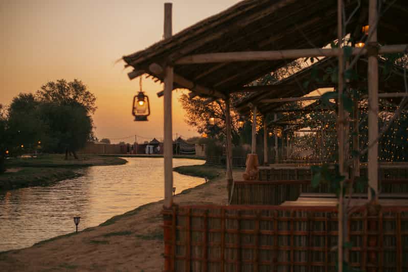 Dubai: City Tour with Al Marmoom Desert Dinner and Show | GetYourGuide