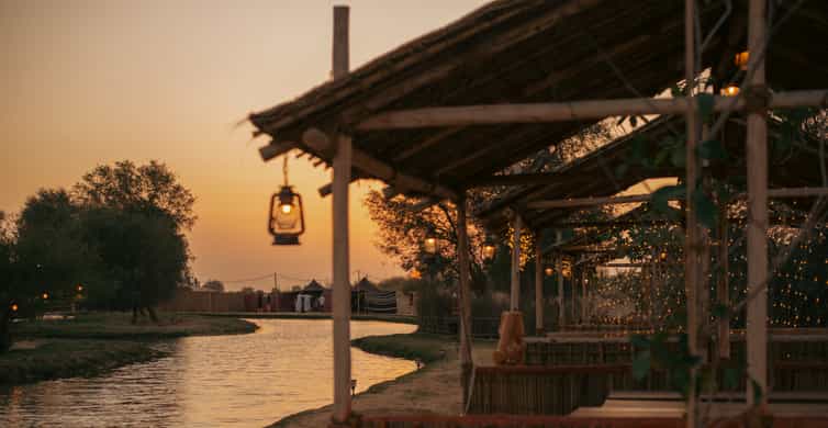 Dubai: City Tour with Al Marmoom Desert Dinner and Show | GetYourGuide