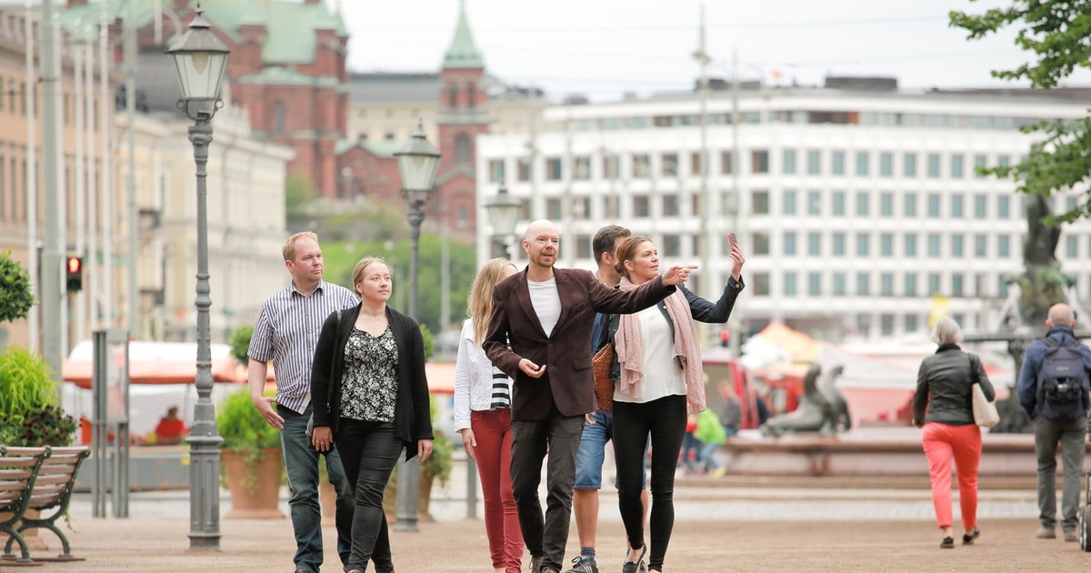 Helsinki: Karl Fazer City Highlights Walking Tour in Finnish | GetYourGuide