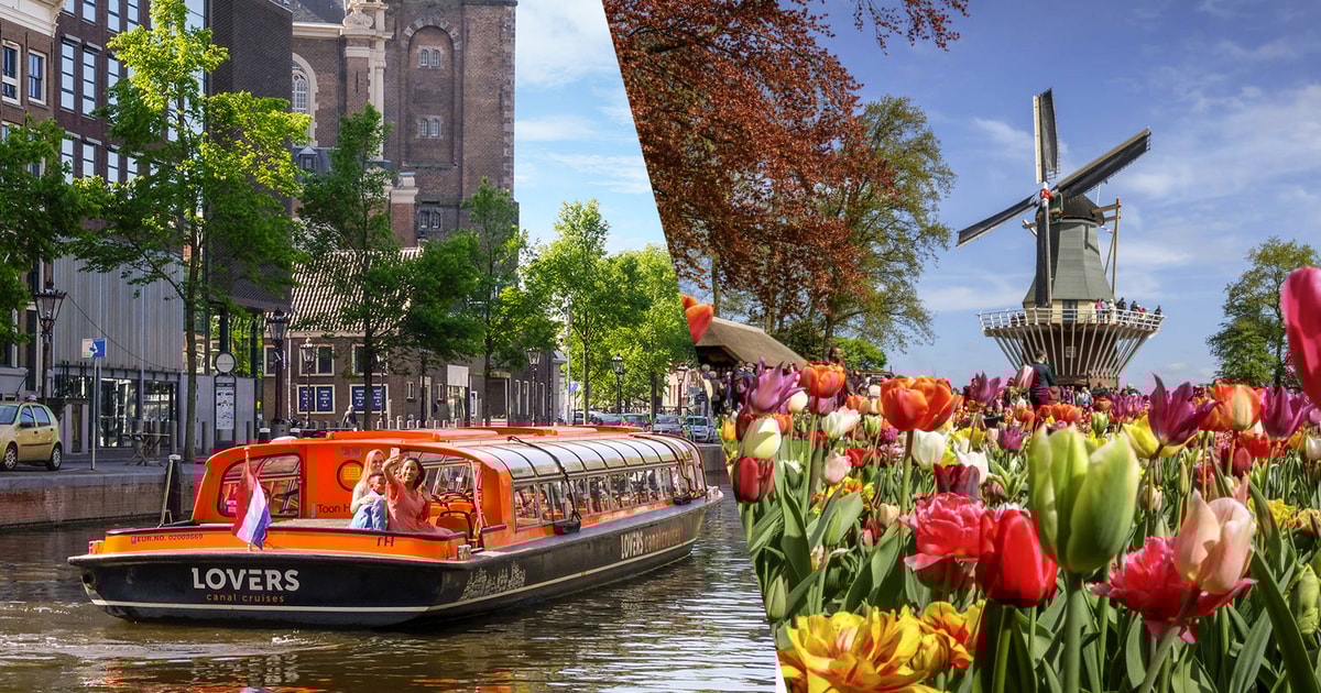 Amsterdam: Keukenhof-Eintrittskarte und Grachtenrundfahrt | GetYourGuide