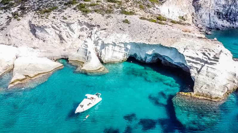 Naxos: Private Motorboat Cruise to Small Cyclades Islands | GetYourGuide