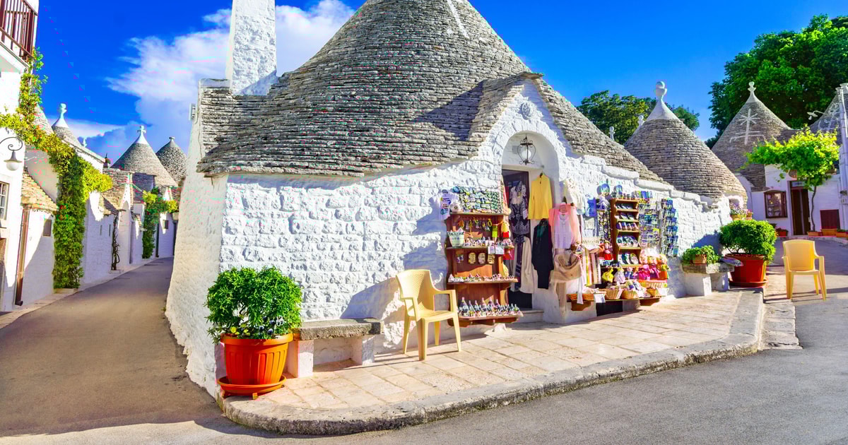 Vanuit Bari: 8-daagse privéreis door Apulië met villa aan zee ...