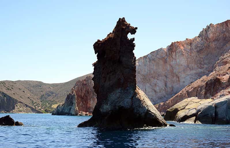 Milos: Milos and Polyaigos Snorkeling and SUP Cruise | GetYourGuide