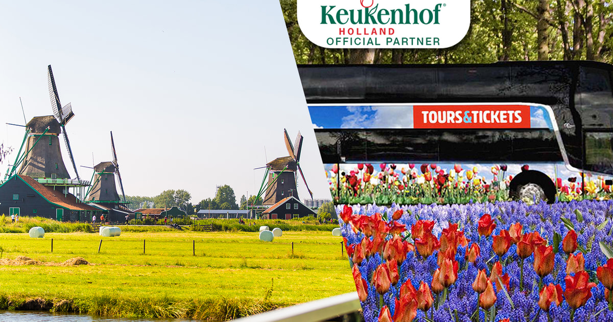 From Amsterdam: Keukenhof and Dutch Countryside Tour | GetYourGuide