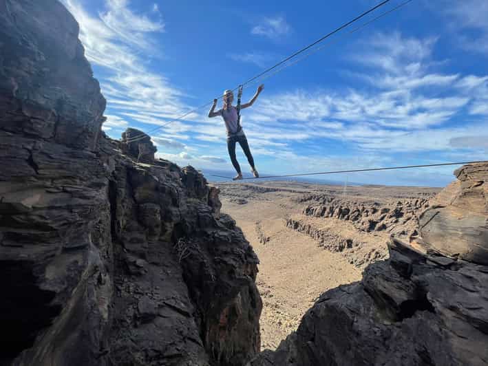 Gran Canaria: Cliff Climbing Via Ferrata Trip by Maspalomas | GetYourGuide