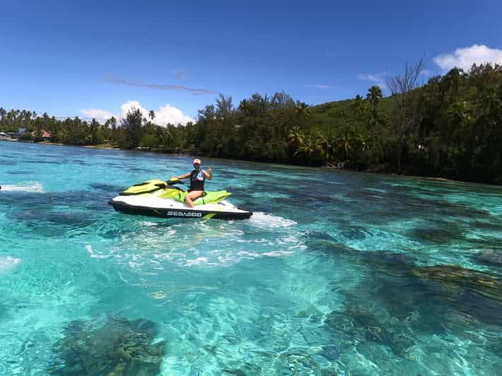 Moorea: 3H Jetski Tour, Snorkeling with Sharks and Stingrays | GetYourGuide