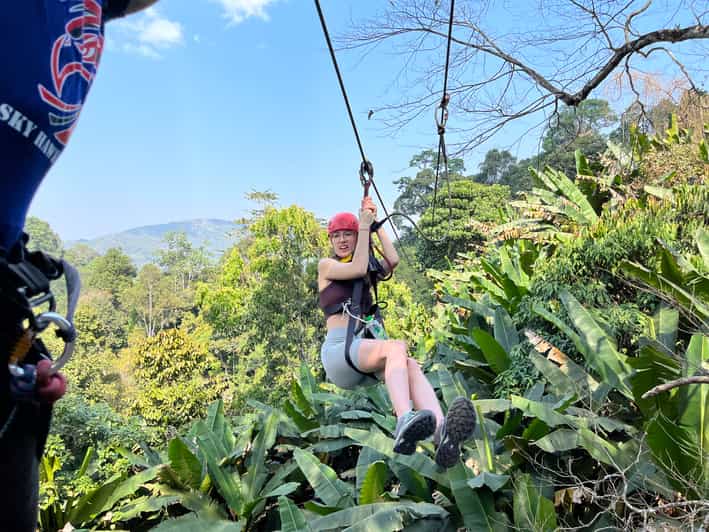 Chiang Mai: Sky Hawk Zip Lining with Transfer & Buffet Lunch | GetYourGuide