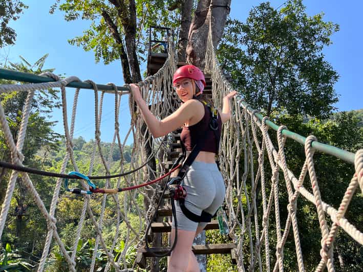 Chiang Mai: Sky Hawk Zip Lining with Transfer & Buffet Lunch | GetYourGuide