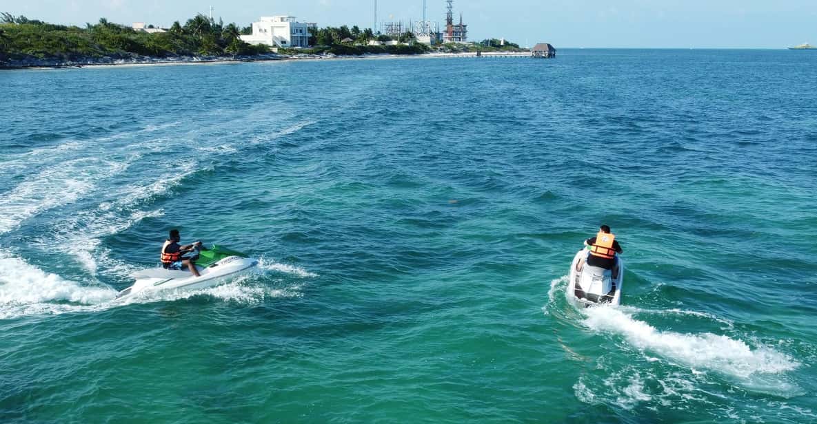Cancun: Parasailing and Jet Ski Tour in Cancun Bay | GetYourGuide